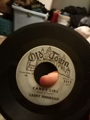 LARRY FINNEGAN : DEAR ONE / CANDY LIPS VINYL 45 OLD TOWN VG 3-152 | eBay