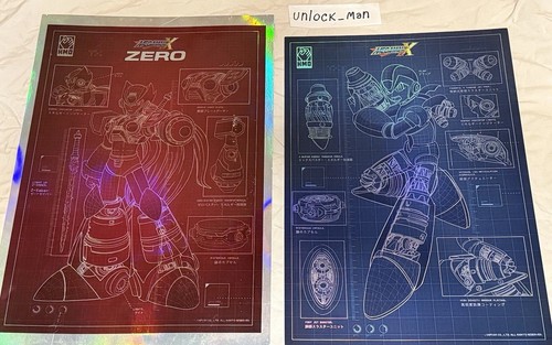MEGA MAN X + ZERO Art Print By HMO STUDIO CAPCOM | eBay