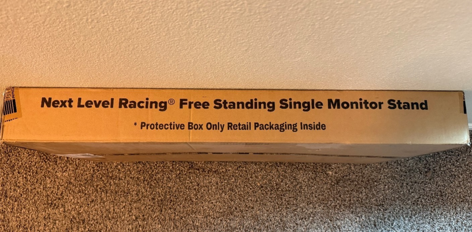 Next Level Racing Free Standing Single Monitor Stand Item # NLR-A011 | eBay