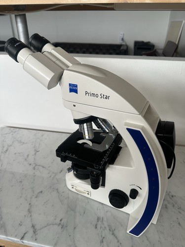 Zeiss Primo Star Binocular Microscope w/ 4X / 10X / 40X / 100X ...