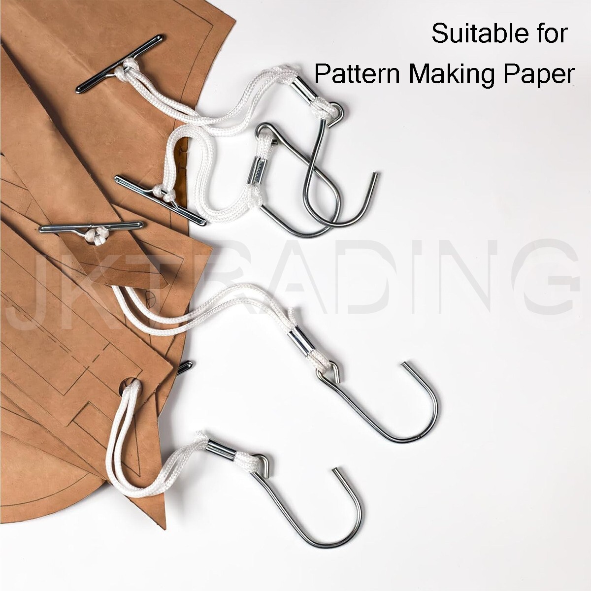 JKCrafts 12 Pcs Sewing Pattern Hooks Pattern Making Paper Pattern Block ...