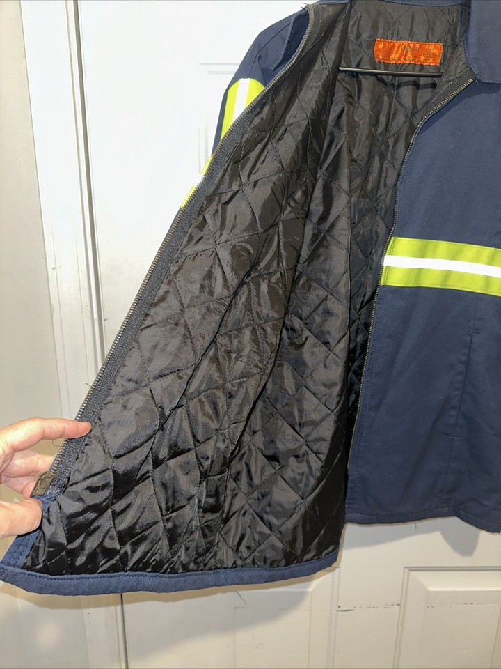 Red Kap Mens Work Jackets Medium Industrial Uniform #B02 | eBay