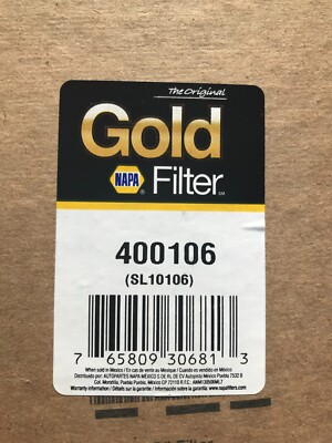 Napa Gold Fuel Filter 400106 | eBay