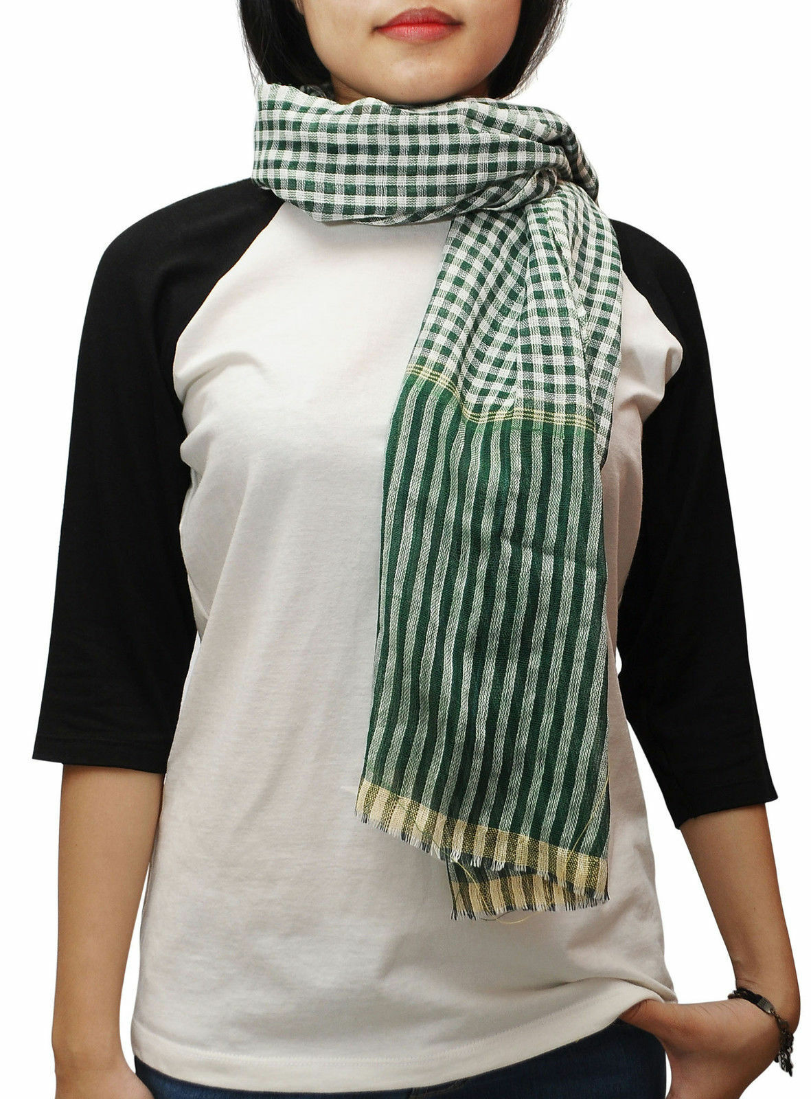 Viet Cong Scarf - Vietnamese Khan Ran Plaid Checkered Vietnam War Army ...