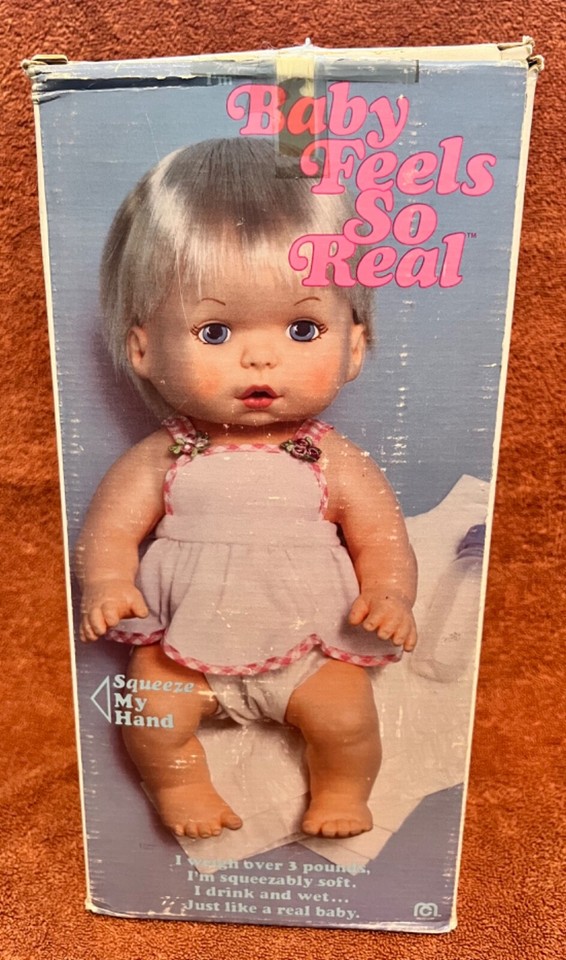 VTG Baby Feels So Real Baby Doll (BOX ONLY) | eBay