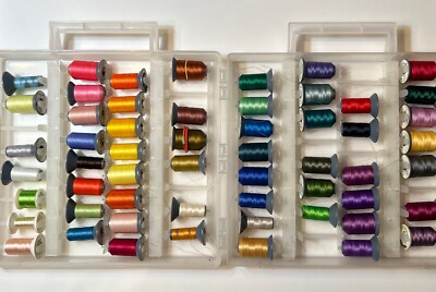Sewing Embroidery Thread Spools Pacesetter mix lot Various Colors ...