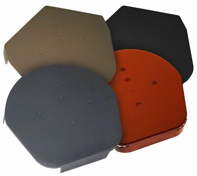 Plastic Ridge Roof Cap Apex Closure Dry Verge Centre End Cap Universal ...