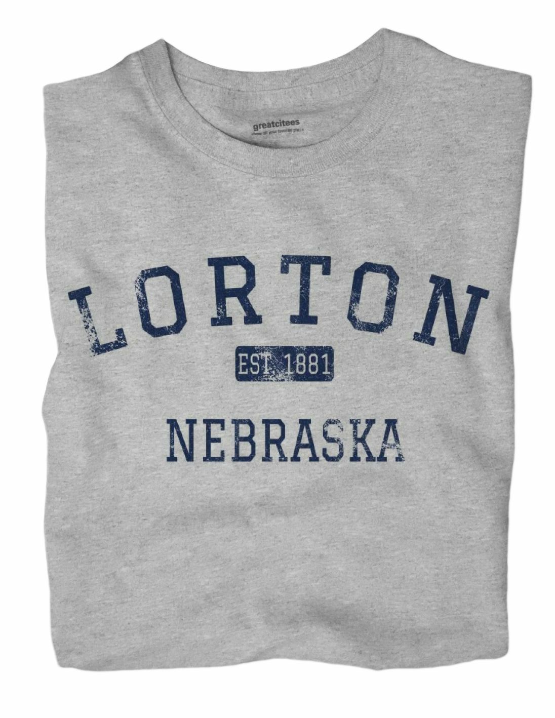 Lorton Nebraska NE T-Shirt EST | eBay