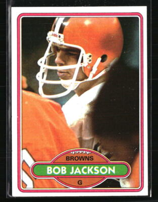 Bob Jackson 1980 Topps #398 Football Card | eBay