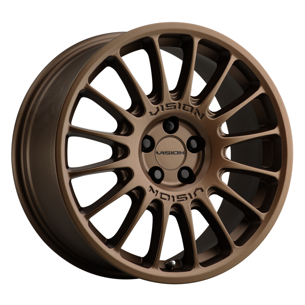 17x8+4+Wheels+Rims+5x108+Vision+477+Monaco+17%22+Inch+38mm+Bronze for ...
