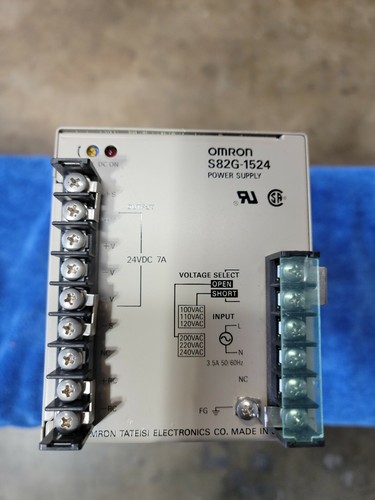 Omron S82G-1524 Power Supply AC100-240V DC24V | eBay