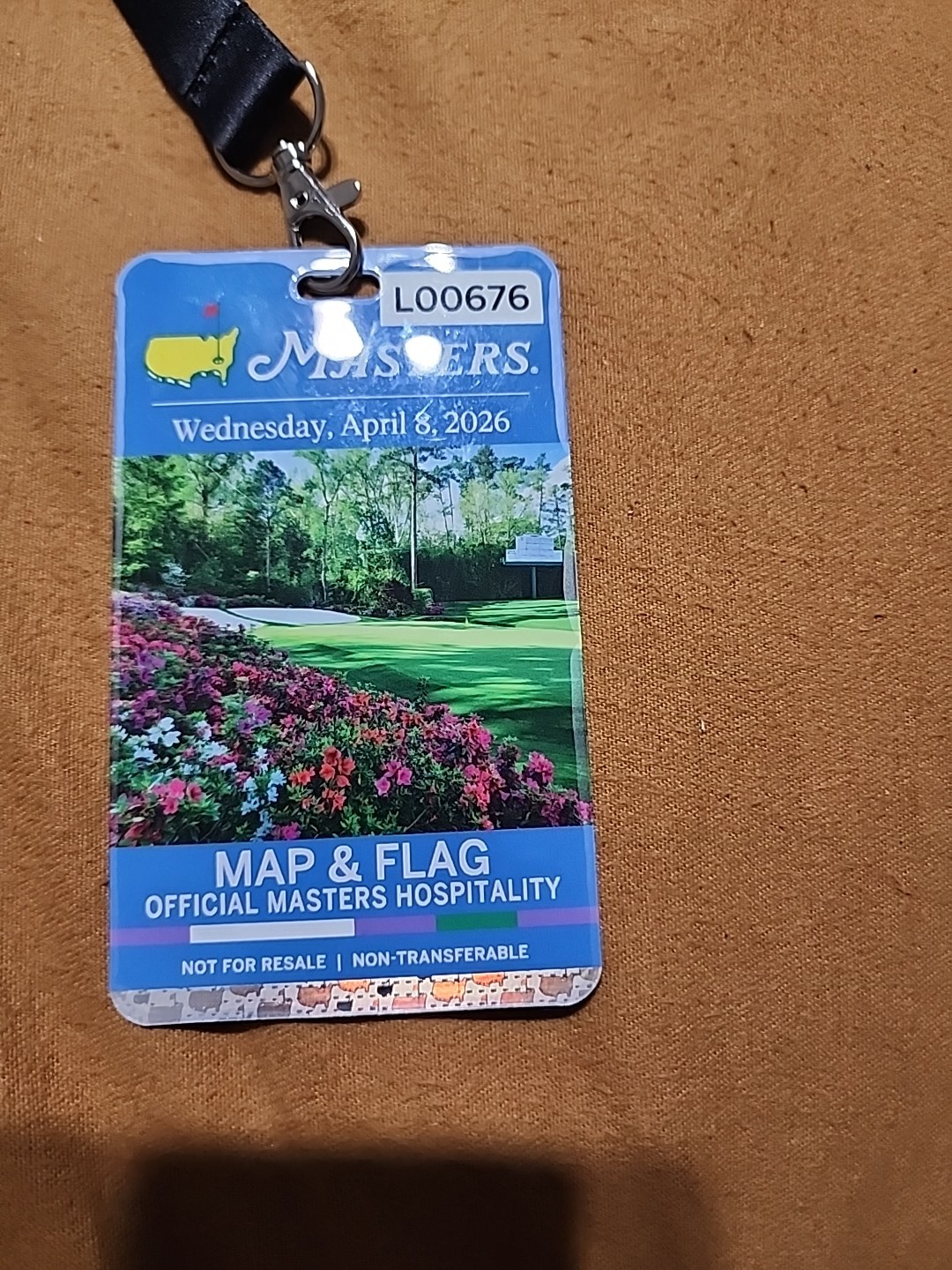 Masters Official Hospitality Ticket Golf Event April 8, 2026 Multi ...