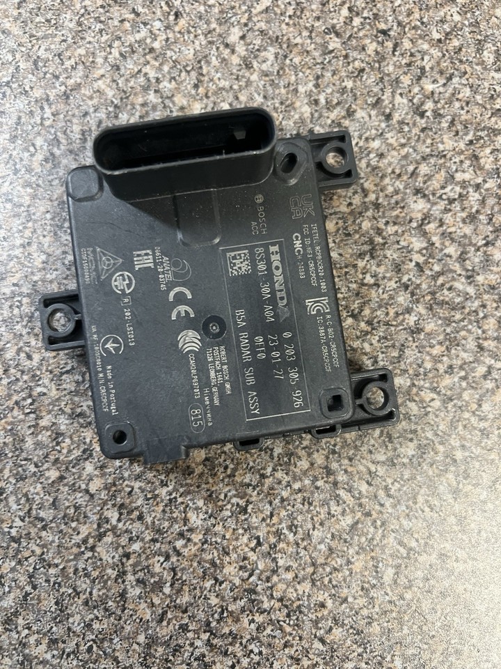 2023-2024 HONDA ACCORD 1.5L CRUISE CONTROL DISTANCE RADAR OEM 8S303-30A ...