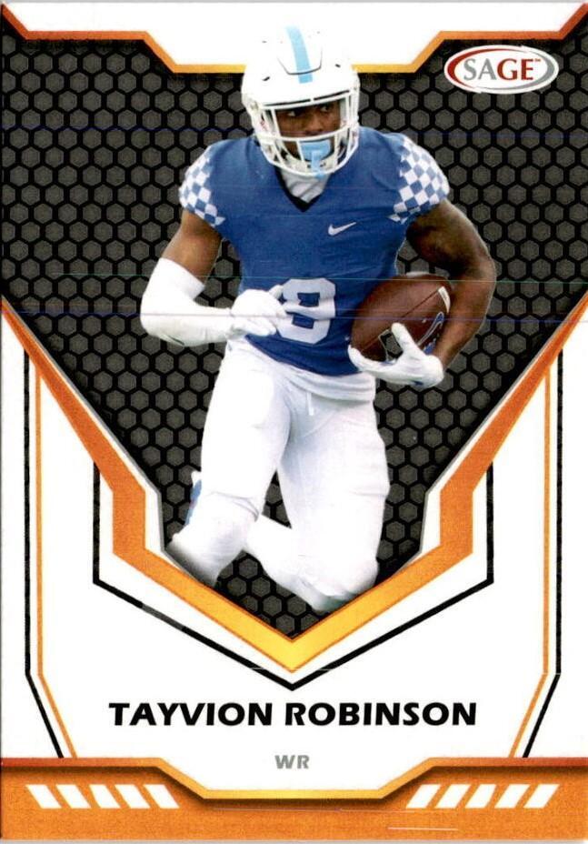2024 SAGE HIT Low Series Tayvion Robinson #17 for sale | eBay