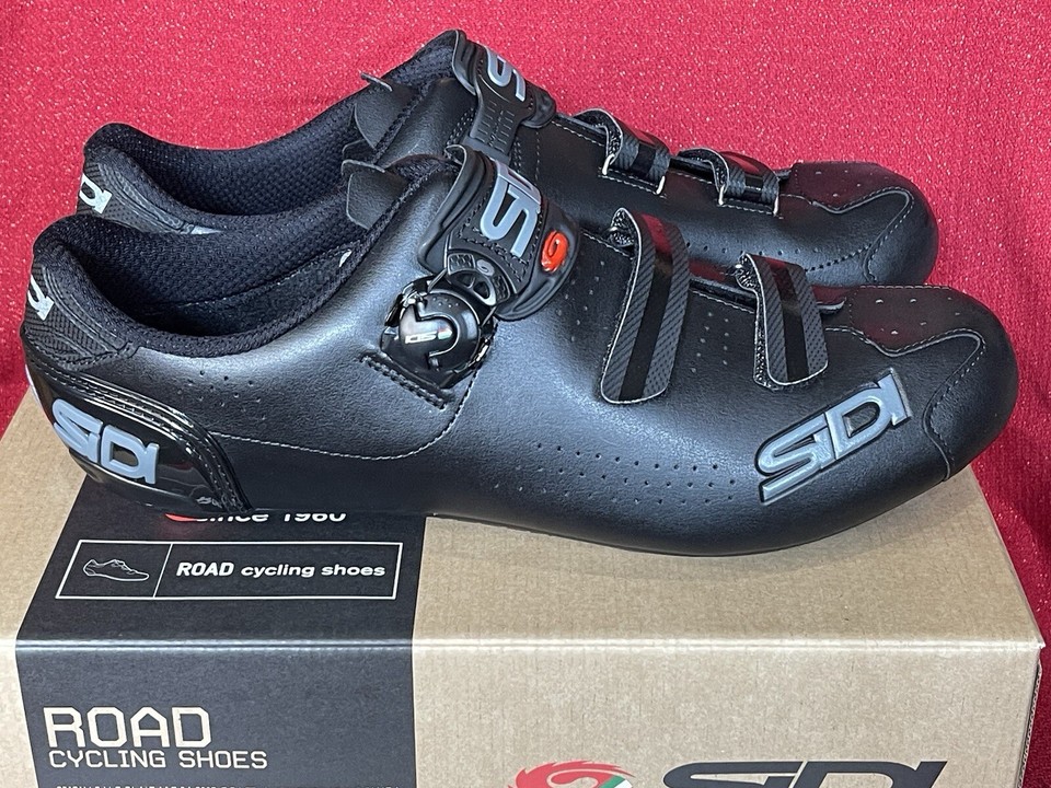 NEW IN BOX SIDI ROAD CYCLING SHOES CARBON 3 Bolt Soles Made In Italy | eBay