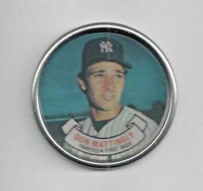 Don Mattingly 1987 Topps MLB Photo Coin # 17 Yankees | eBay