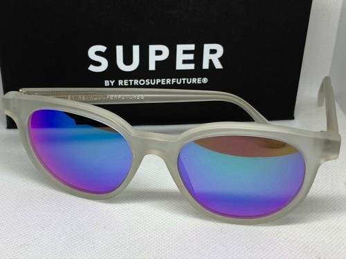 RetroSuperFuture 0DF Riviera Crystal Flash Matte Frame Sunglasses NIB ...