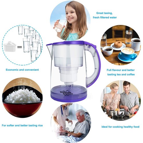 TDS REDUCE Water Filters Pitcher Household Kitchen Purify Kettle Fast ...