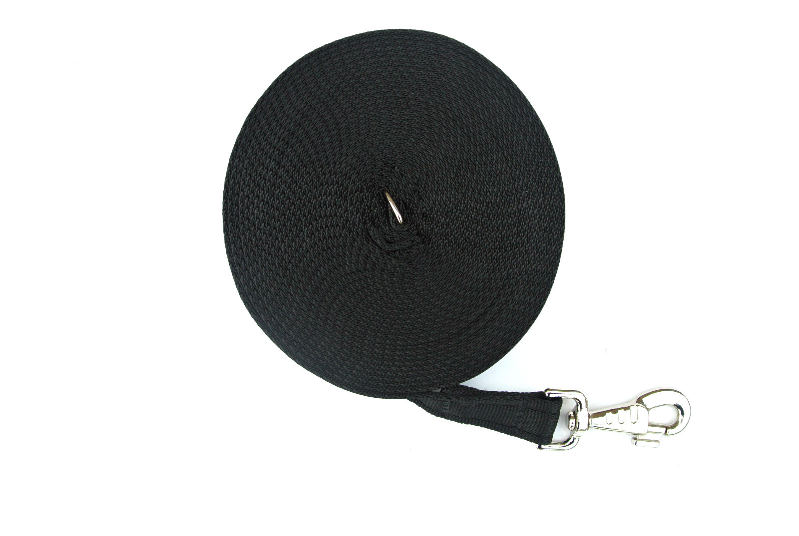 Black Dog Training Lead Horse Lunge Line 25mm Cushion Webbing 5FT 10FT ...