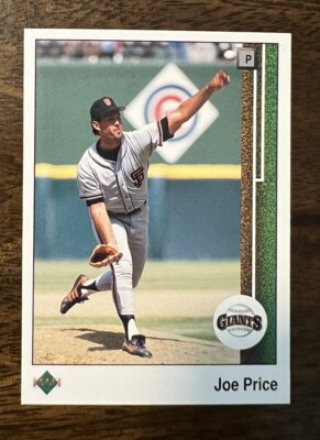 1989 Upper Deck Baseball #505 Joe Price | eBay