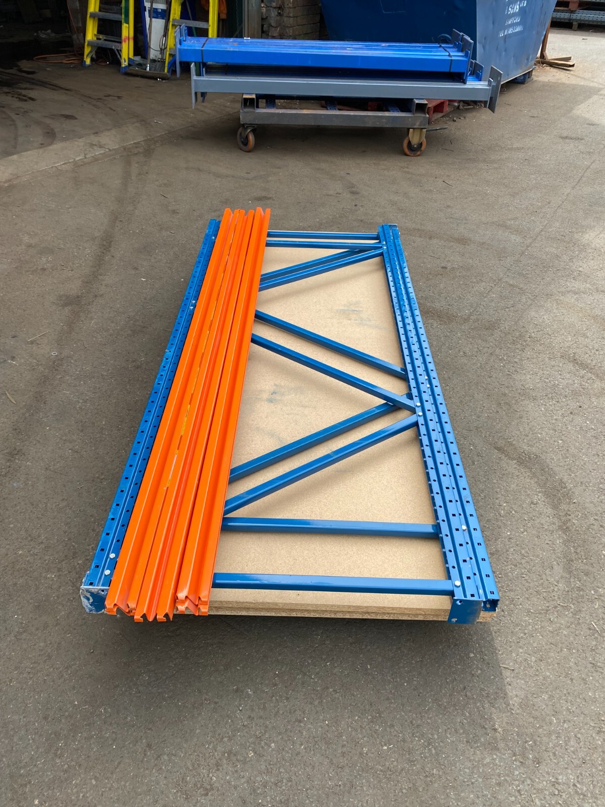 5 Bays Stow Longspan Pallet Racking Storage-3 levels 900mm deep -£150. ...
