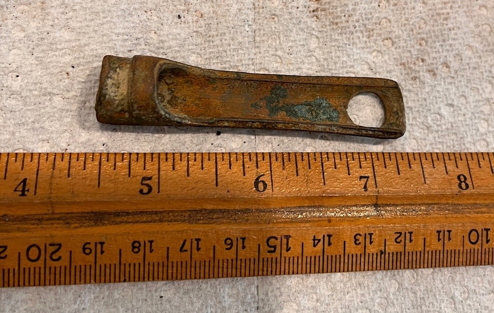 Nice Cavalry Model 1880 Tent Slip Relic dug at Fort Thomas Arizona ...