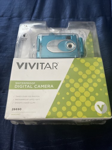 New Vivitar Waterproof Digital Camera 26690 | WaterProof Camera Vivitar ...