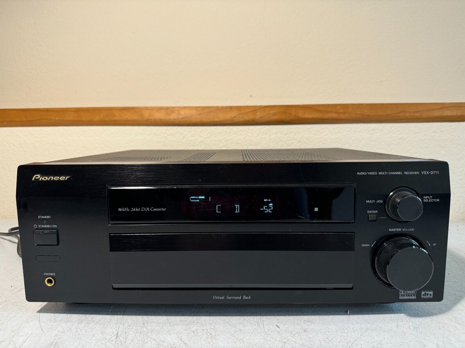 Pioneer VSX-D711 Receiver HiFi Stereo 5.1 Channel Home Theater AVR ...