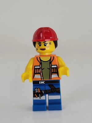 Lego Minifigure Gail the Construction Worker tlm009 - Lego Movie q17 | eBay