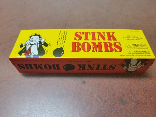 1 CASE of 36 Stink Bombs Funny Prank Joke Gag Gift Rotten Egg Nasty ...