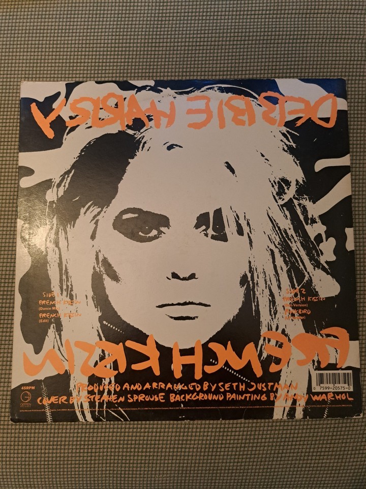 Debbie Harry French Kissin 12" 45rpm Geffen Demonstration Record | eBay