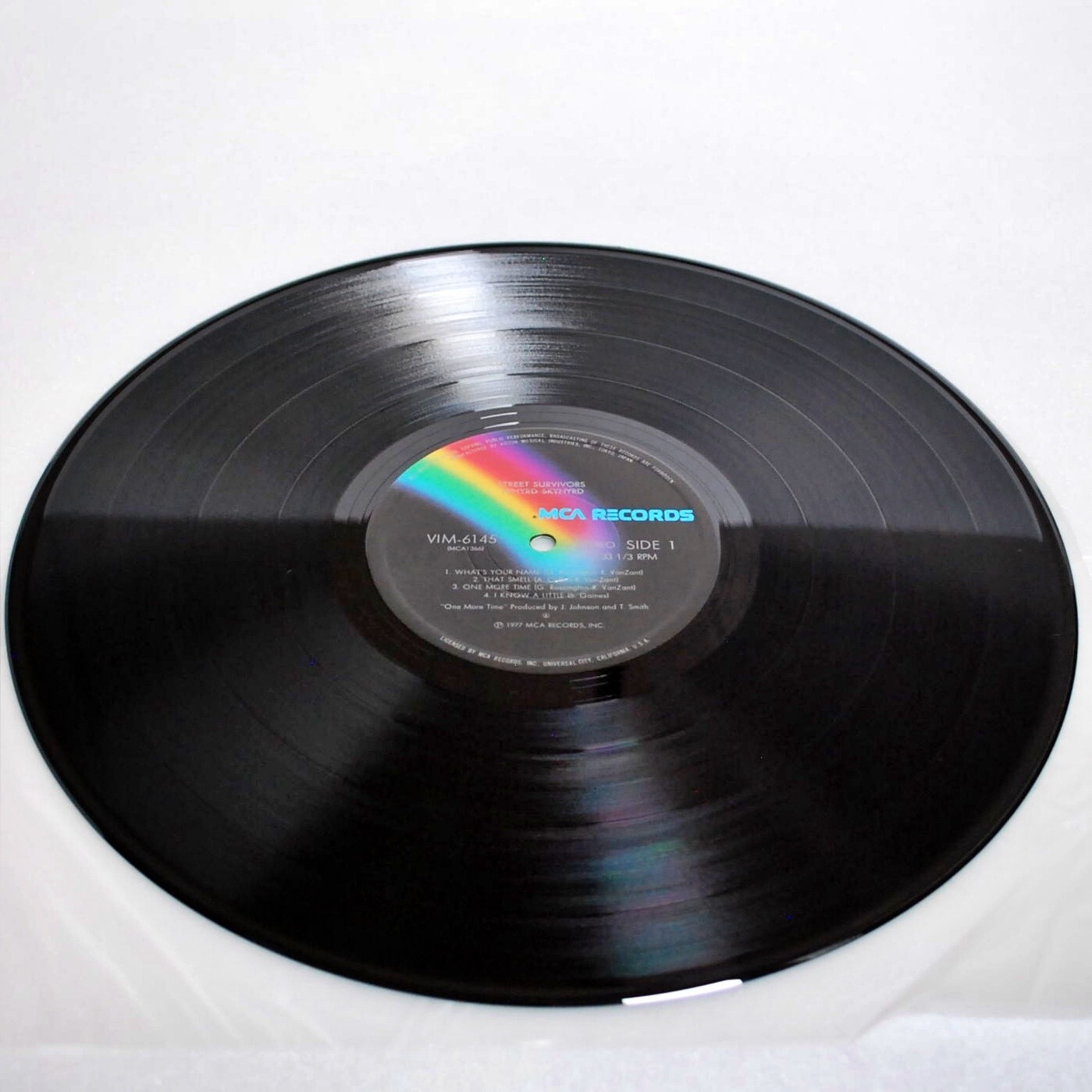 Lynyrd Skynyrd Street Survivors Vinyl Record Obi Hard Rock MCA VIM-6145 ...