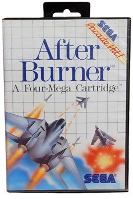 After Burner (Sega Master System) Case & Game! Cleaned / Tested! | eBay