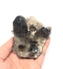 Beautiful Irradiated Smoky Quartz Crystal Cluster 286g From Brazil | eBay