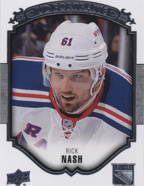 2015-16 Upper Deck - Ud Portraits Rick Nash #P-4 for sale online | eBay