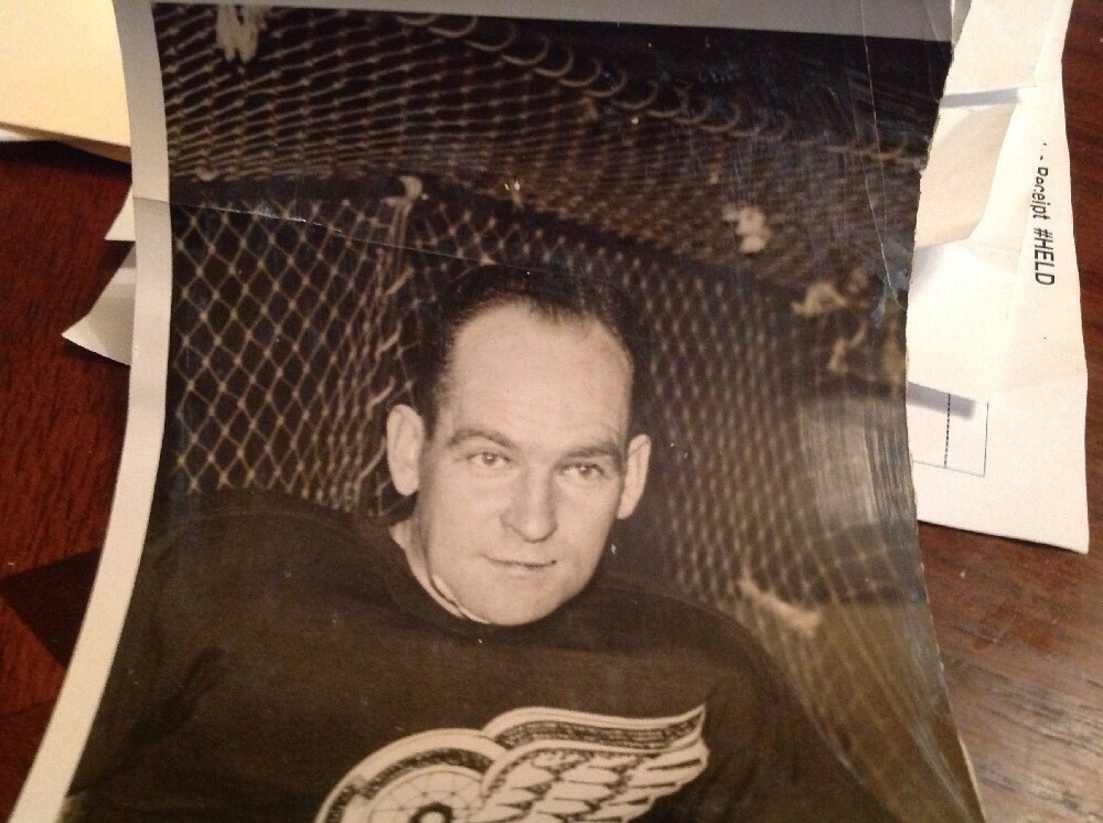 JOHN ROSS ROACH 1933 DETROIT RED WINGS NHL HOCKEY PHOTO COUGARS TIGERS ...