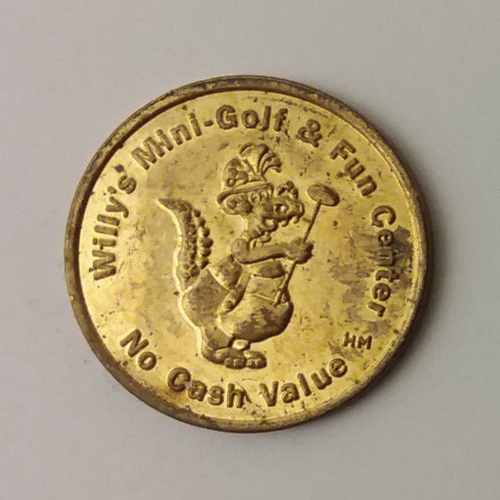 Bavarian Inn Lodge Willy's Mini-Golf & Fun Frankenmuth, MI Arcade Token ...