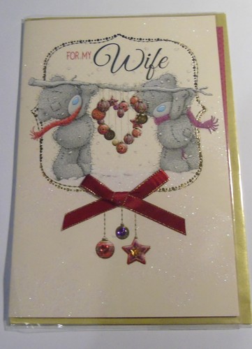 Me To You / Wishing Well / Hotchpotch Xmas Cards for Wife Including 3d ...