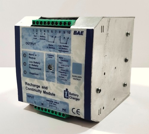 BAE i-BATTERY CHARGER CBI2410A RECHARGE AND CONTINUITY MODULE | eBay