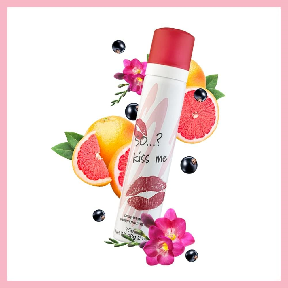 So Body Fragrance Spray 4 x 50ml Gift Set Exclusive, Sinful, Kiss Me ...