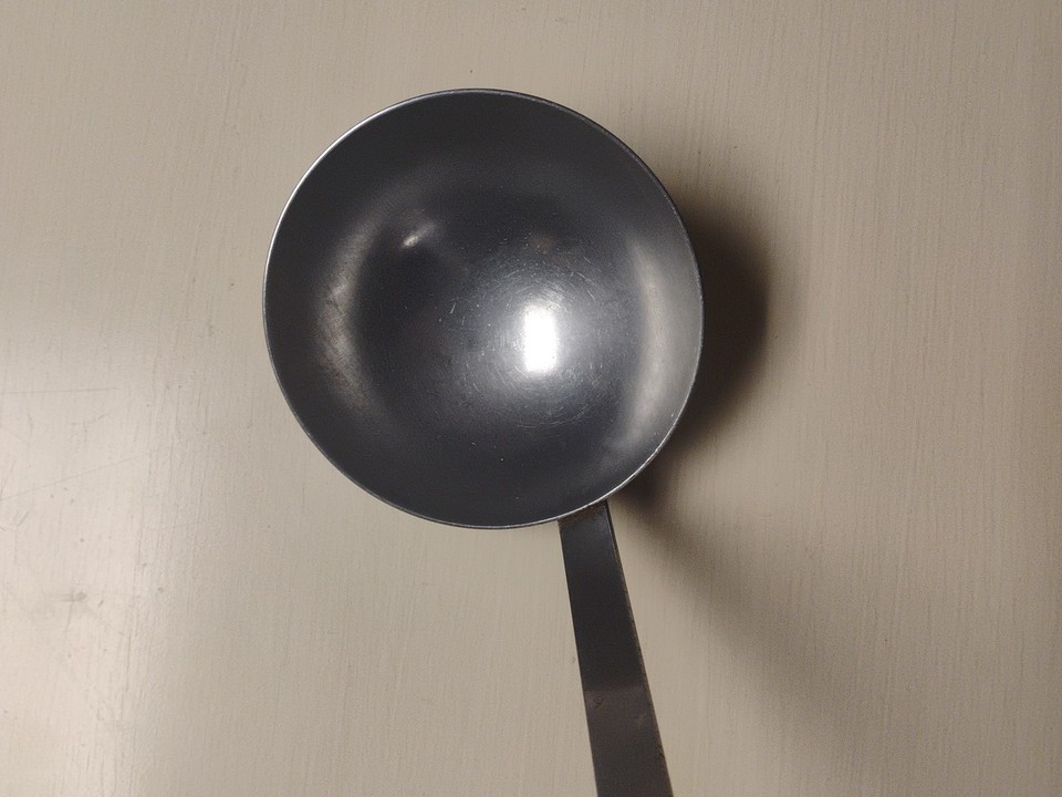 United States Navy USN Stainless Large SOUP LADLE Hastings AC 8oz Mess ...