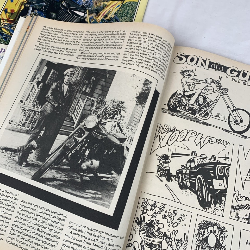 Vtg 1980 Chopper Motorcycle Magazine Lot Of 4 Biker Culture | eBay