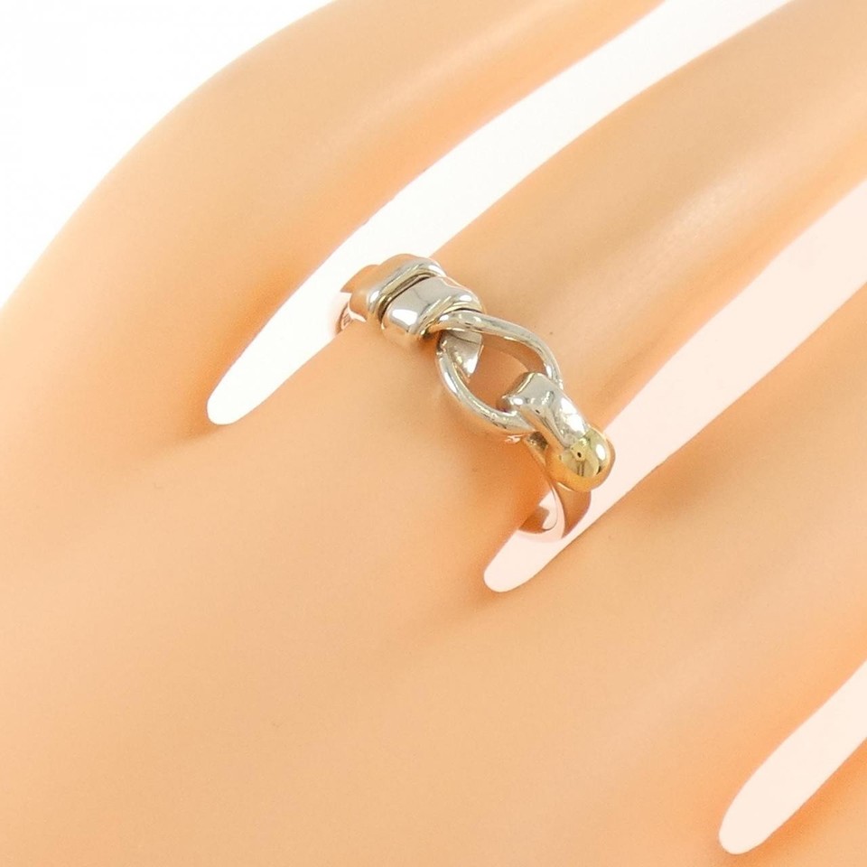 Authentic VINTAGE Tiffany & Co. Flat wire love knot Ring #230-000-154 ...