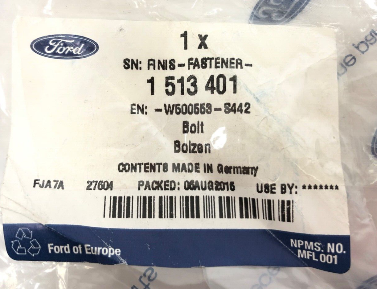 Genuine Ford Rear Axle Bolt 1513401 for sale online | eBay