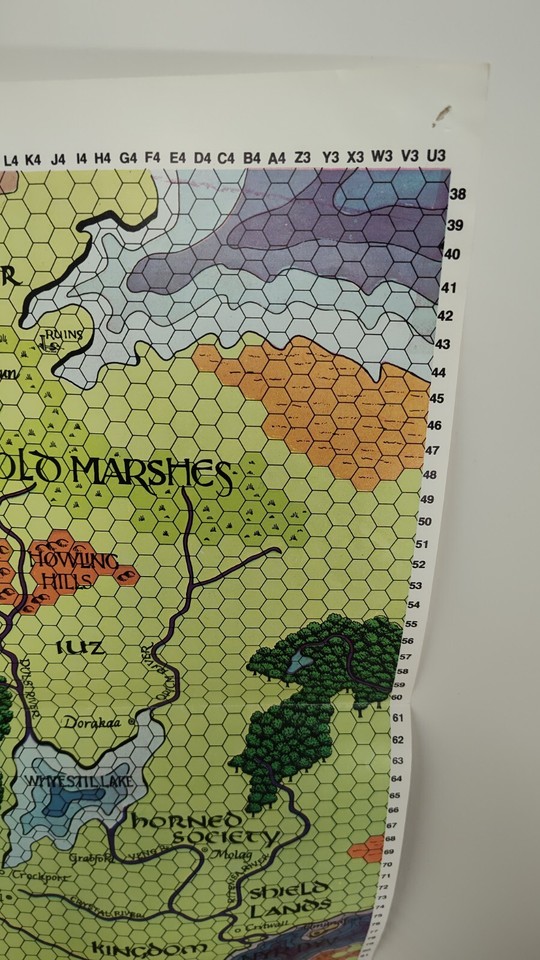 TSR Dungeons & Dragons World of Greyhawk Box Set AD&D Gary Gygax Maps ...