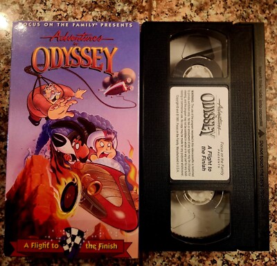 Adventures In Odyssey VHS 1992 Video Tape A Flight To the Finish | eBay