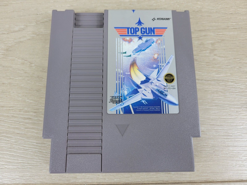 Top Gun NES Nintendo Entertainment System Konami Cartridge Tested ...
