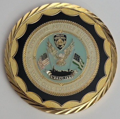 NYPD IAB INTERNAL AFFAIRS BUREAU INTEGRITY CHALLENGE COIN | eBay