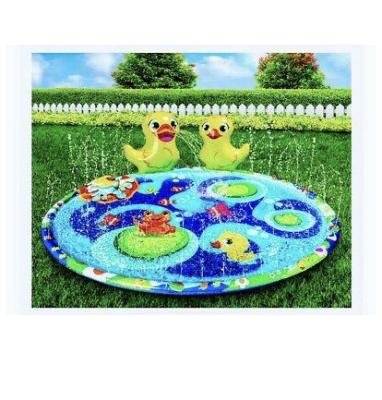 Banzai 93743FRB Inflatable Duck Splash Pad Mat for sale online | eBay