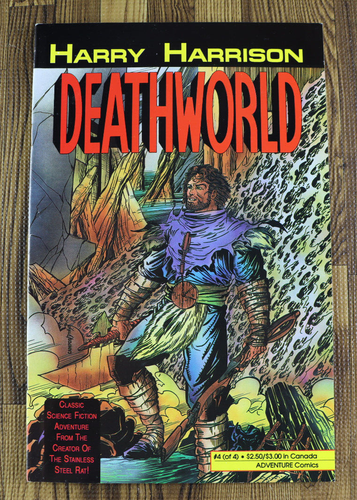 1991 Adventure Comics Harry Harrison Deathworld #4 FN/FN+ | eBay